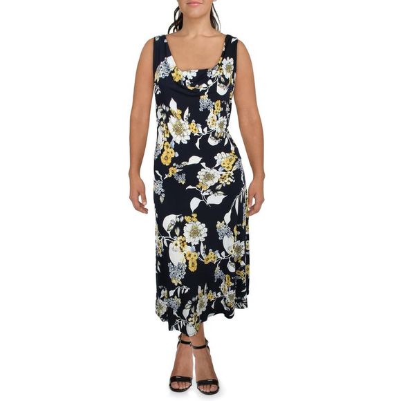 Signature by Robbie Bee | Dresses | Signature By Robbie Bee Womens Navy ...